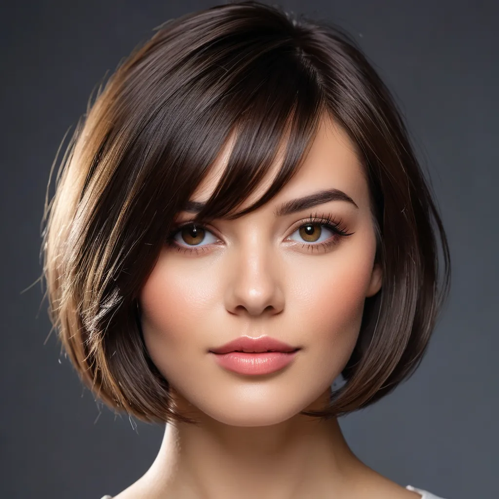 Flattering Bob Hairstyles for Round Faces